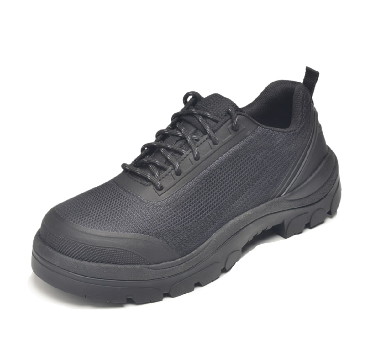 290BSC Low Ankle Composite Toe Shoe - Black – Wide Load Footwear
